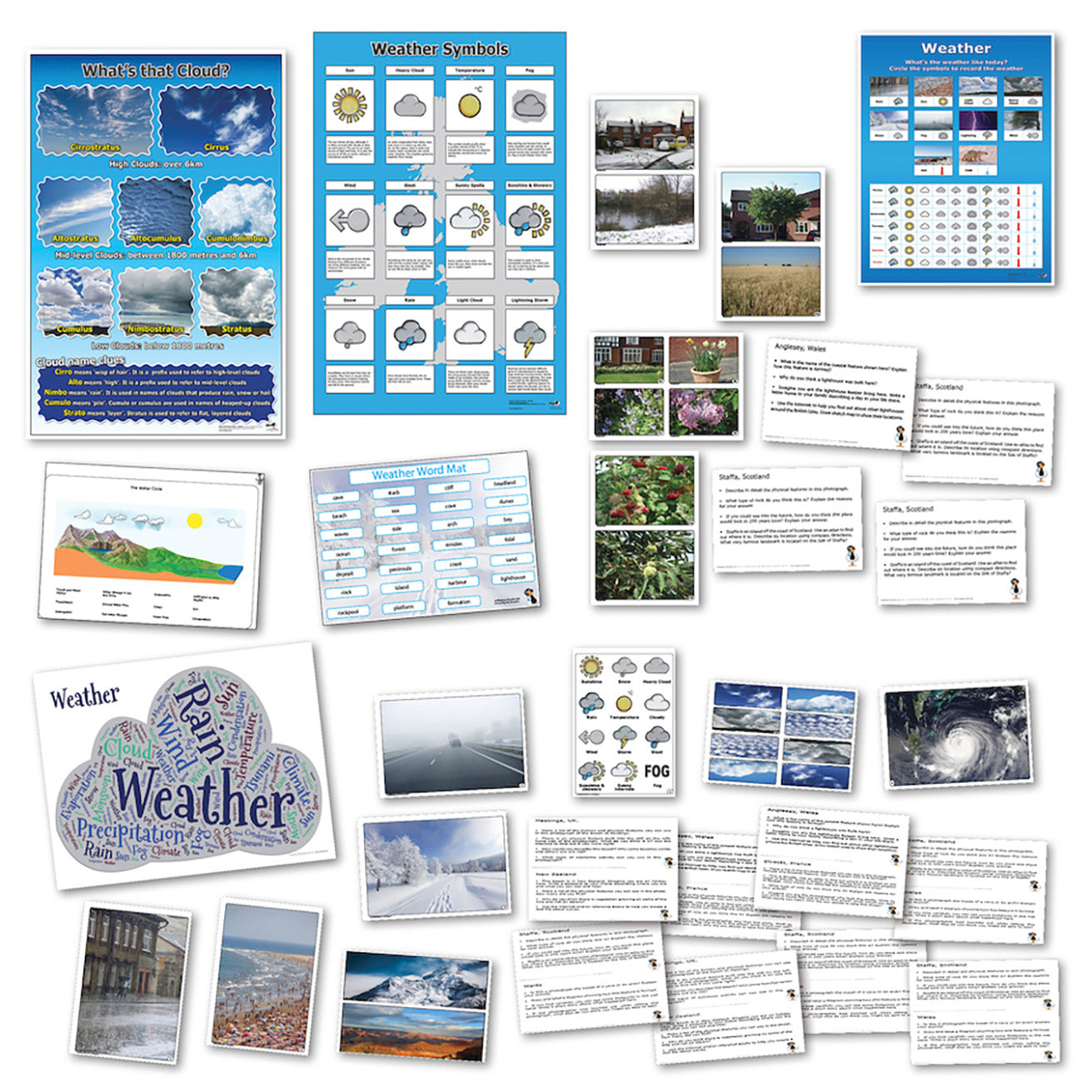 WEATHER CURRICULUM PACK, Set