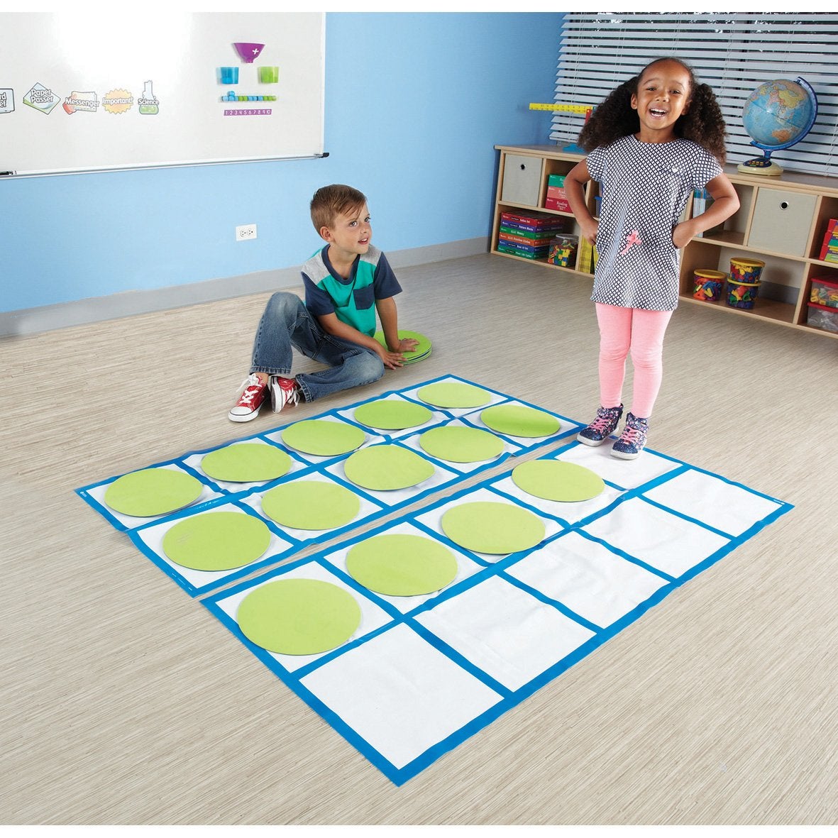Ten-Frame Floor Mat Activity Set