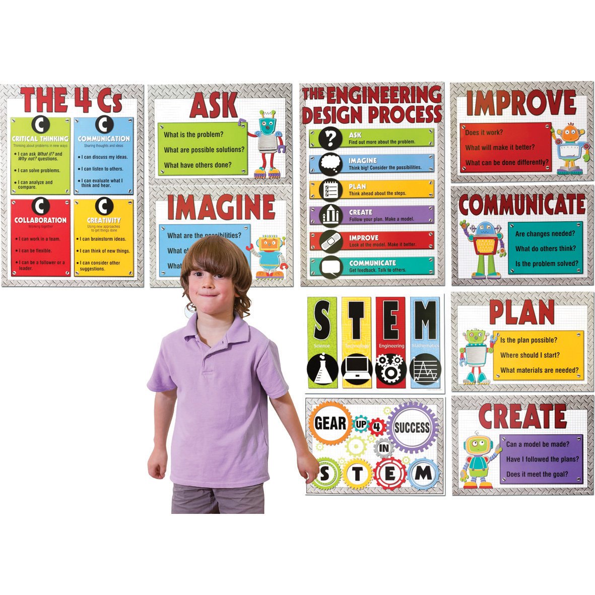 STEM Bulletin Board Set