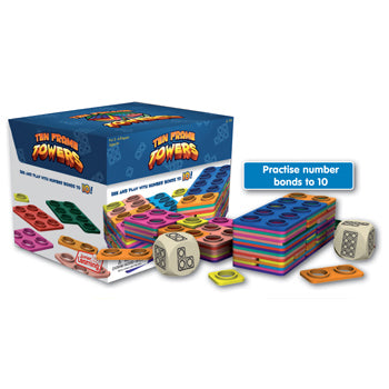 MATHS GAMES, Ten Frame Towers, Each