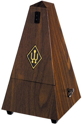 Wittner traditional metronome, with bell - Walnut effect
