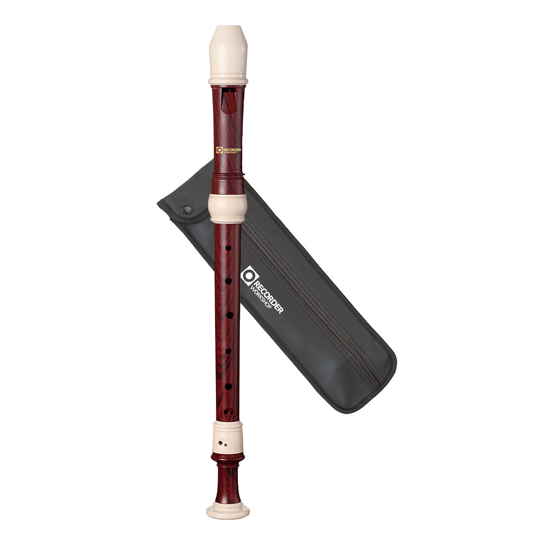 Recorder Workshop Simulated Rosewood And Ivory Treble Recorder