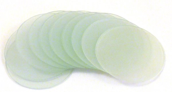 Gas Jar Covers 75mm (Pk10)