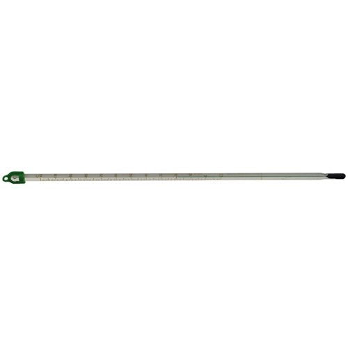 305Mm White Back Green Spirit Lab Thermometer -10/110C X 1.0C 76 Mm Im