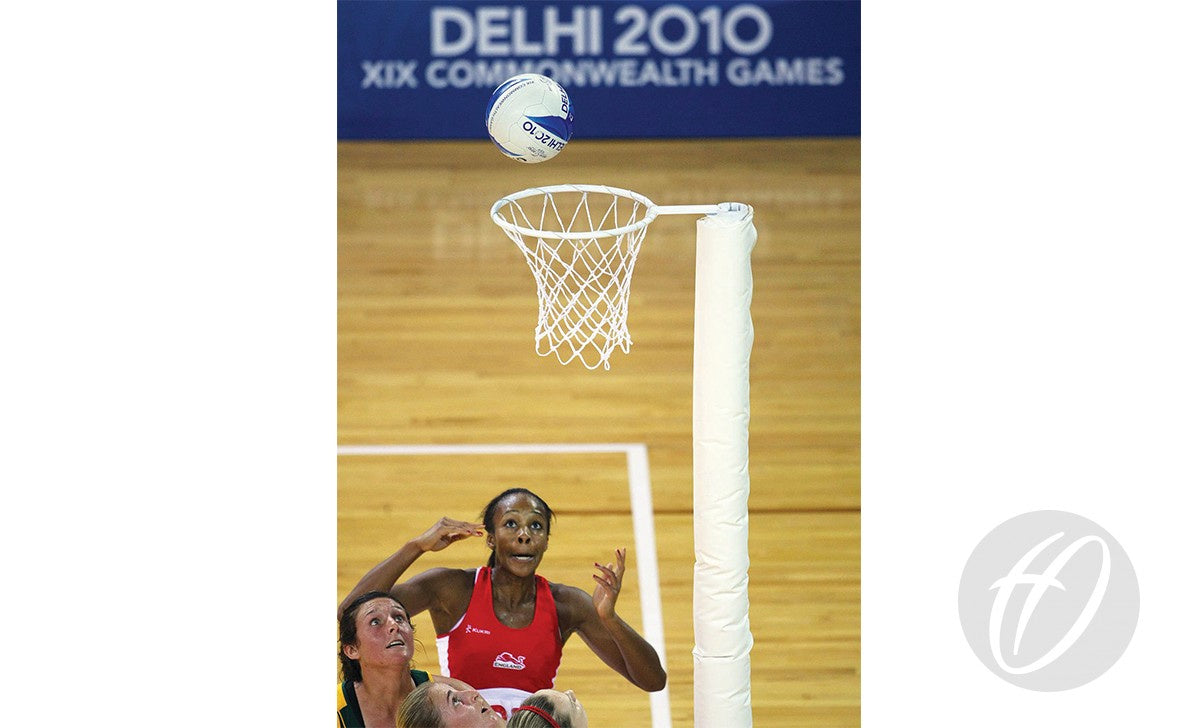 Competition White Netball Nets