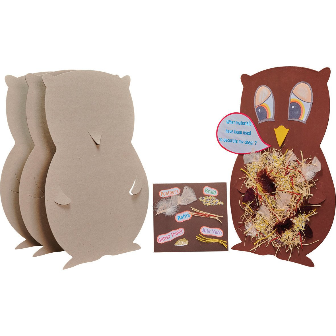 Giant Display Owls pk 3