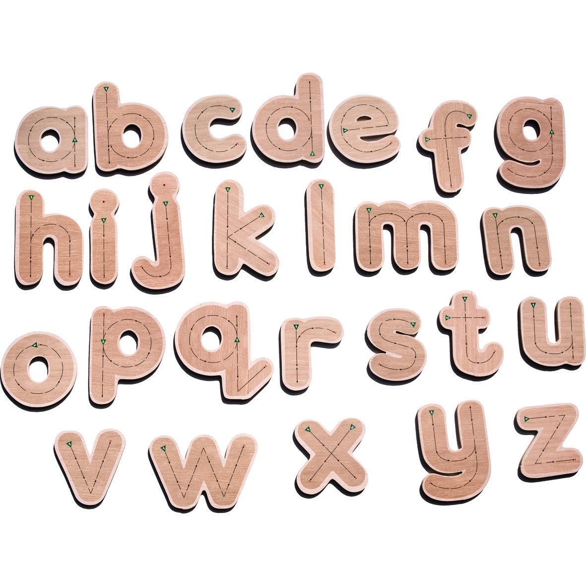 Dry Wipe Wooden Letter Formation Boards pk 26