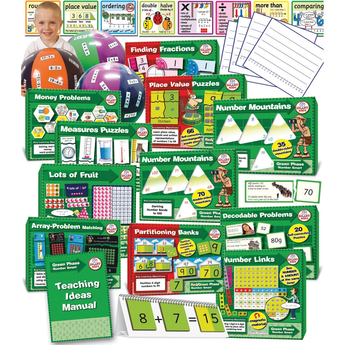 Numeracy Smart Green Phase Kit (Year 2)