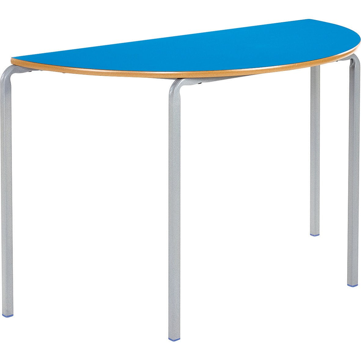 Crushed Bent Classroom Table (Duraform PU Edge) - Semi-Circle 1100mm