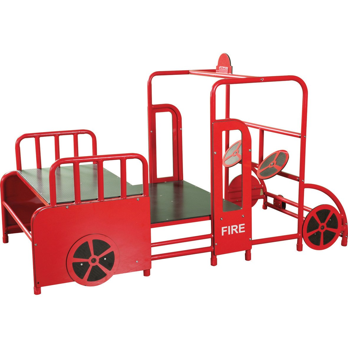 Outdoor Play Gym Fire Engine Play Station