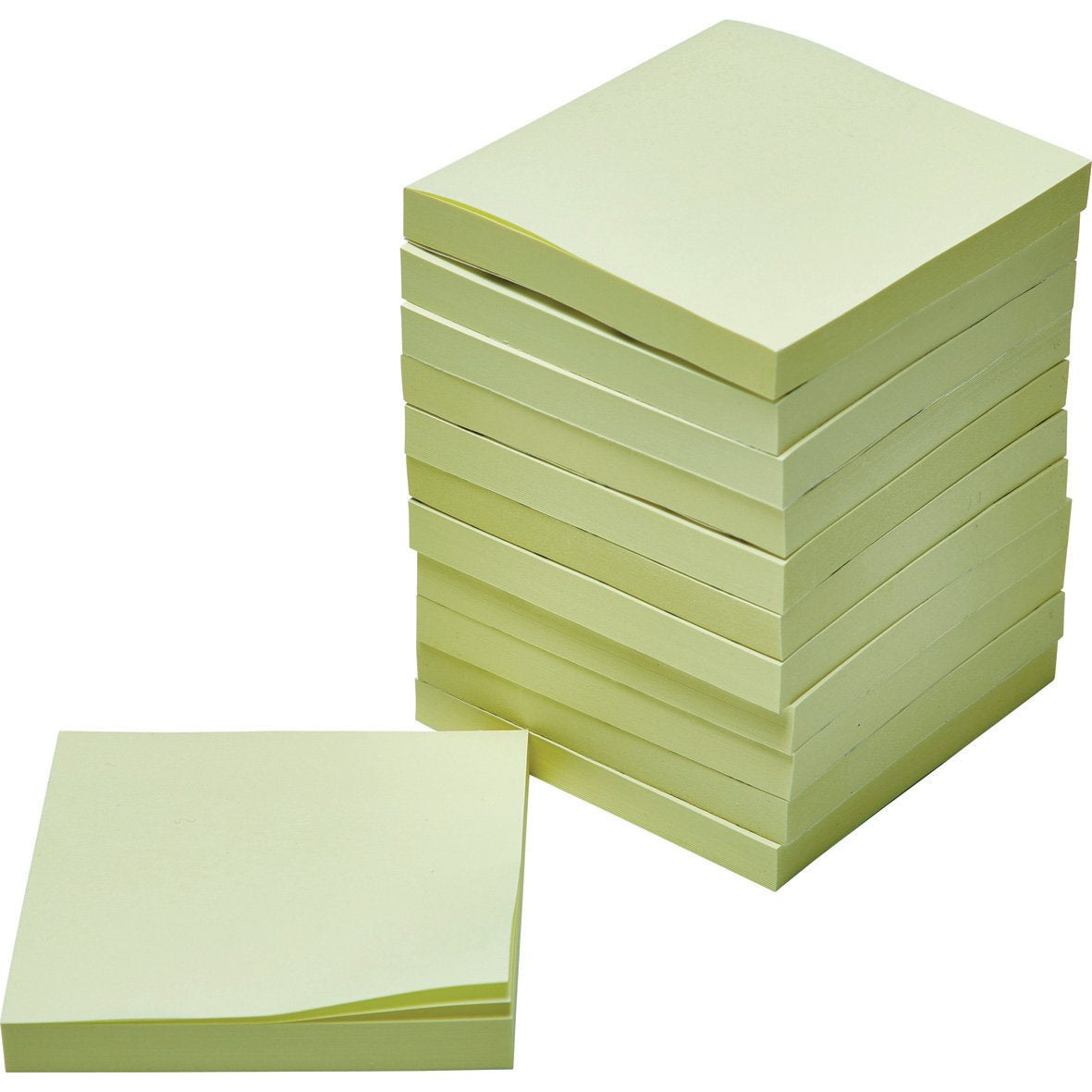 Sticky Notes (Yellow) 76 x 76mm pk 12