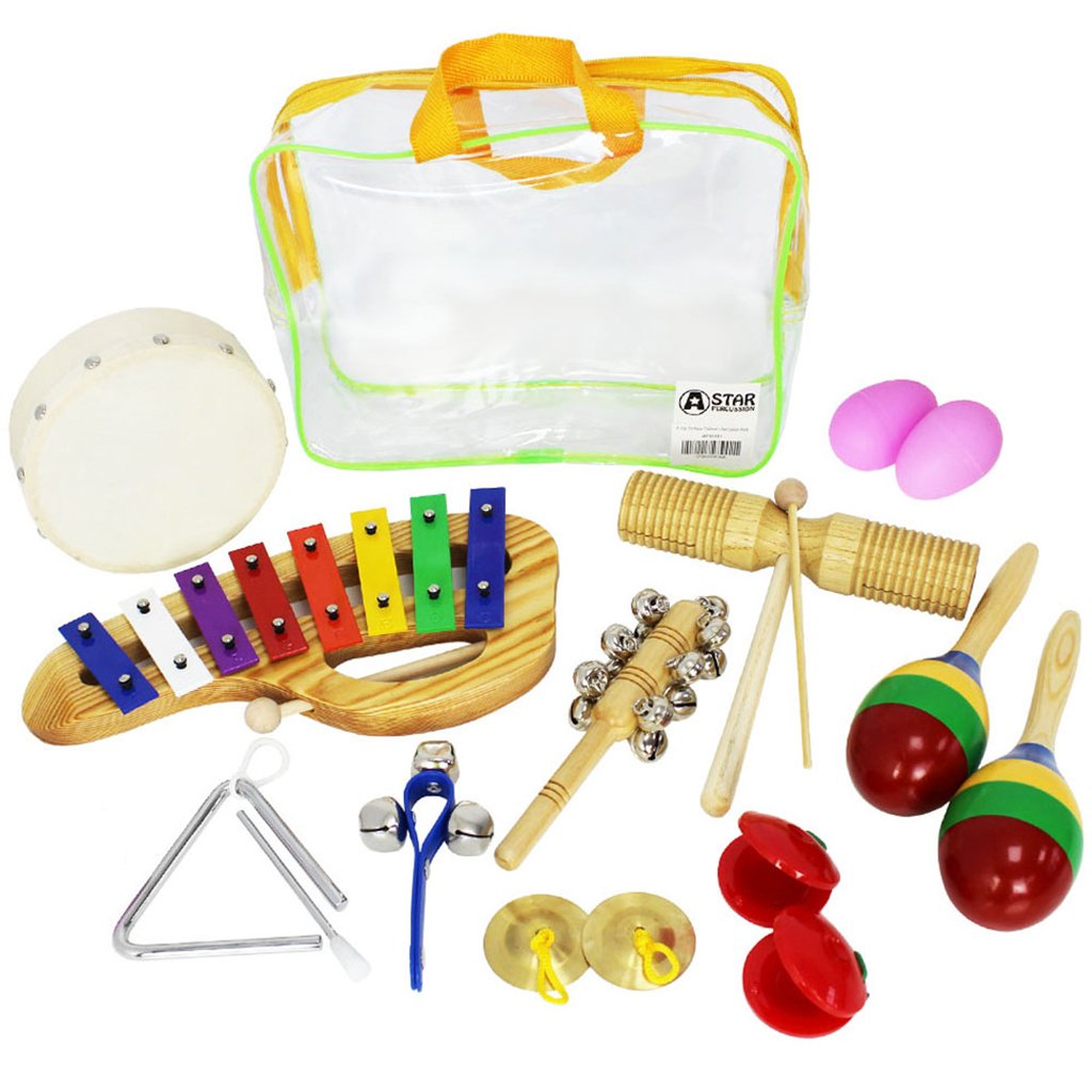 10-Piece Children's Percussion Pack