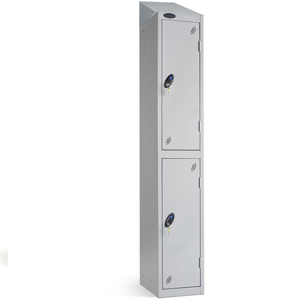 Probe Locker With Sloping Top 178 H X 30.5 W X 45cm D 2 Door