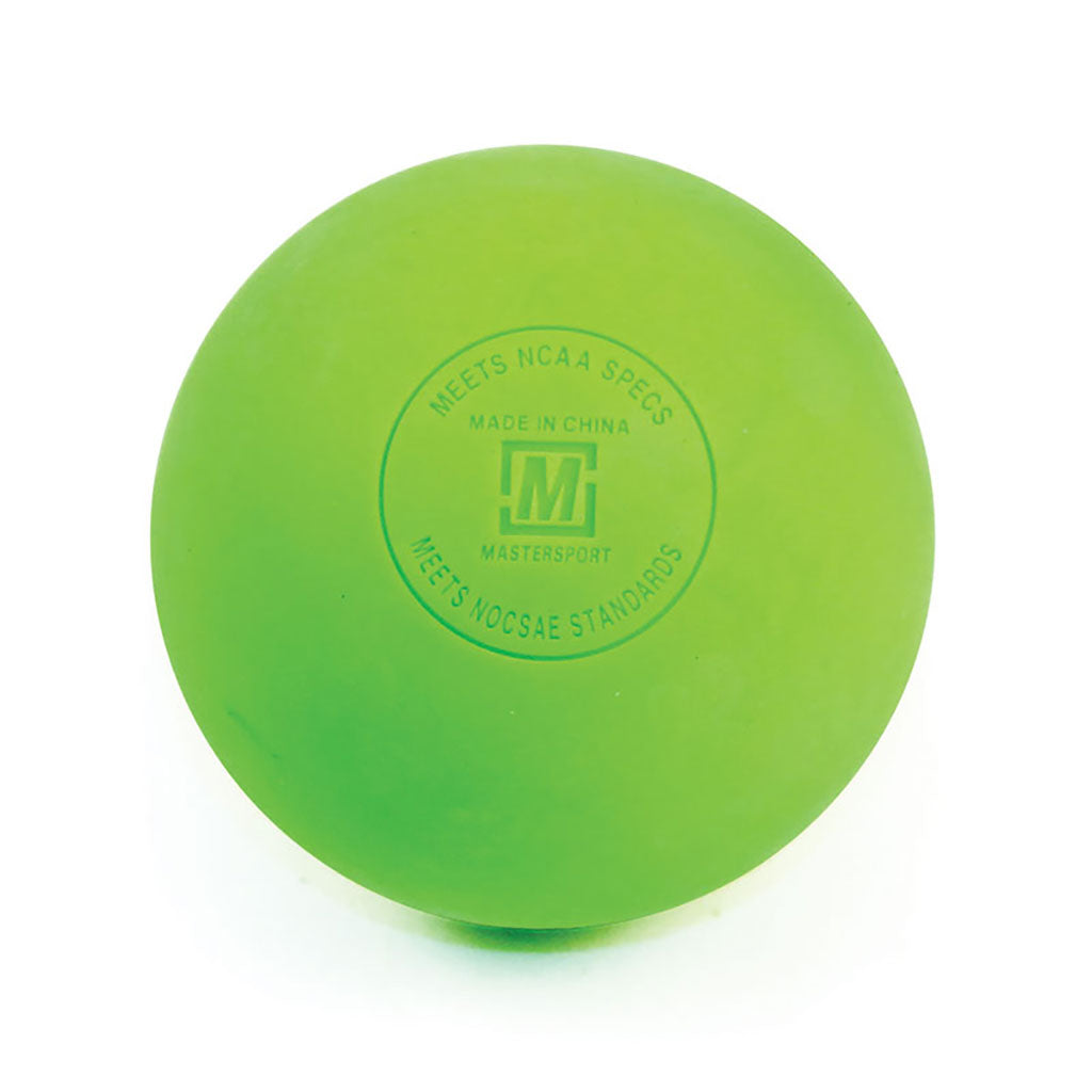 Mastersport Lacrosse Balls Neon Green