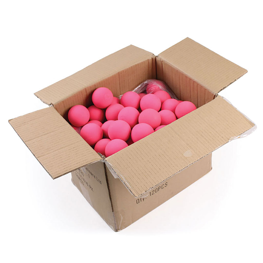 Mastersport Lacrosse Balls Neon Pink, Set of 120