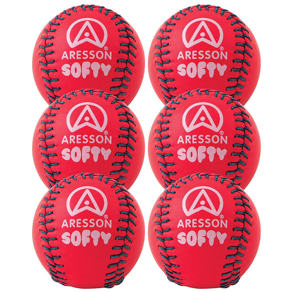 Aresson Softy Rounders Ball Pink, Set of 6