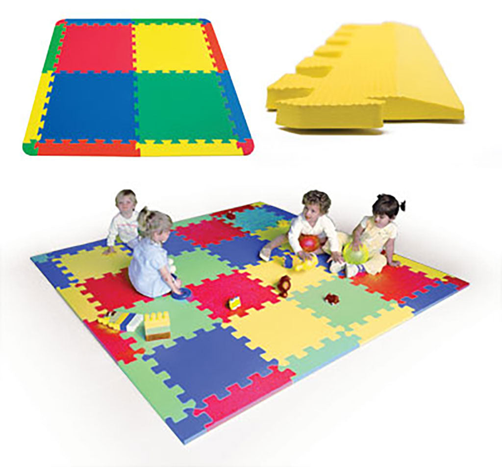 Interlocking Children's Play Matting - 10mm Tile 460 x 460mm