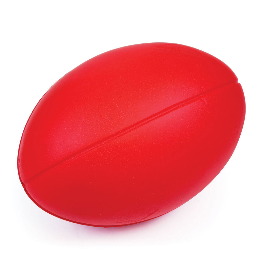 Skinned Foam Midi Rugby Ball Red