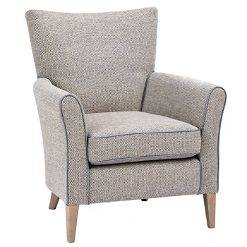 LOW BACK CHAIR, Fabric, Sargasso