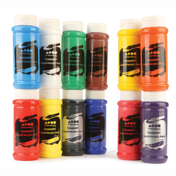 PAINT, ACRYLIC, Brian Clegg CleanART(TM), Introductory Pack, Pack of 1