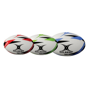 BALL, RUGBY, Gilbert(R) GTR 3000, Size 3, Red, Each