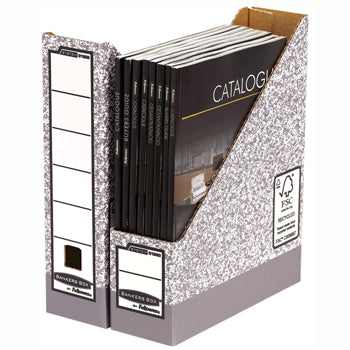 STORAGE BOXES, MAGAZINE FILE, A4, Pack of 10