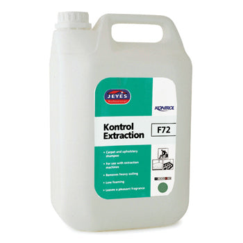 CARPET CARE, F72 Kontrol Extraction, JEYES Professional, Case of 2 x 5