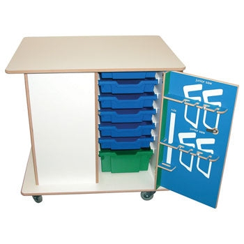 TECHNOLOGY TROLLEYS, Junior Workstation, 850 x 660 x 830mm (wxdxh), Ea