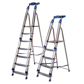 PLATFORM STEPS, ALUMINIUM, Conform to EN131 Trade, Standard Duty, 1.25