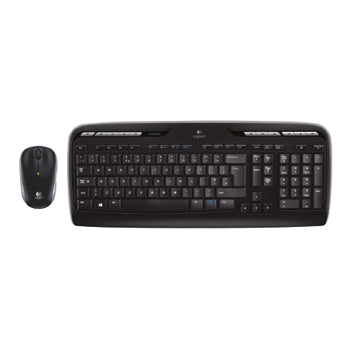 COMPUTER KEYBOARDS, Logitech - Wireless Keyboard & Mouse Set, Black, S