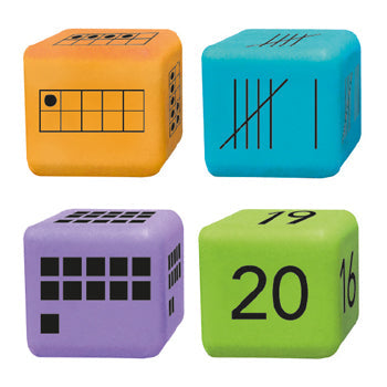 MULTIPLE REPRESENTATION DICE, Set of 16