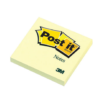 POST-IT(R) CANARY(TM) YELLOW NOTES, Canary(TM) Yellow, 76 x 76mm, 100