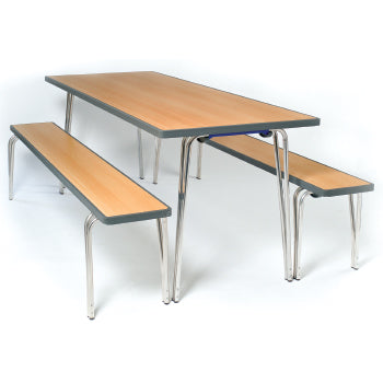 PREMIER STACKING BENCHES, 1520 x 254mm, 432mm height - Adult, Beech