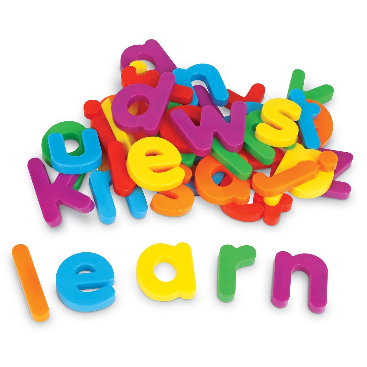 Jumbo Lowercase Magnetic Letters, Set of 40